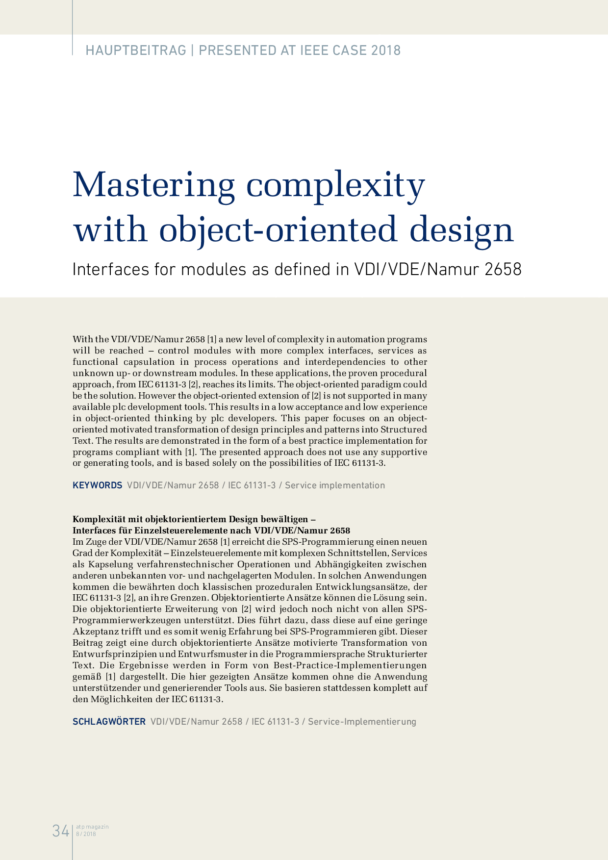 Mastering Complexity With Object Oriented Design Atpinfode 6584