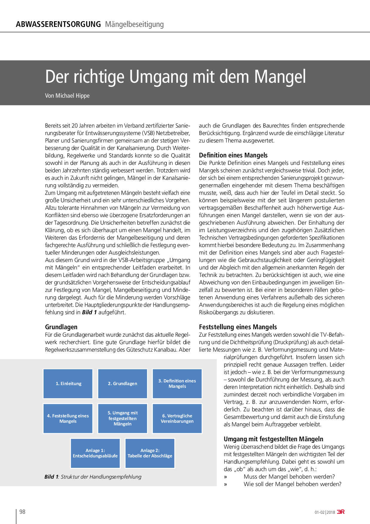 Der richtige Umgang mit dem Mangel - 3r-rohre.de