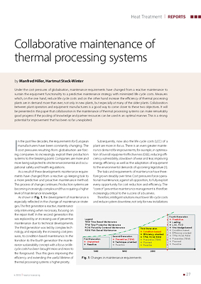 Collaborative maintenance of thermal processing systems - prozesswaerme.net